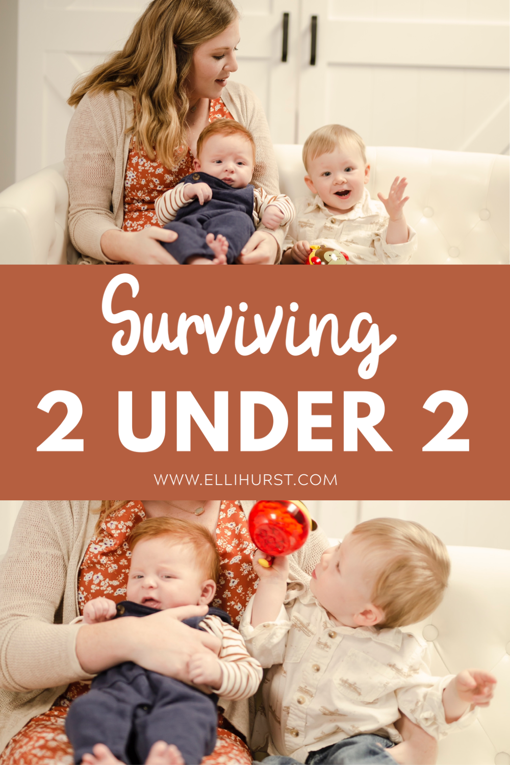 Survive Having Two Under Two with These Tips and Tricks - Elli Hurst