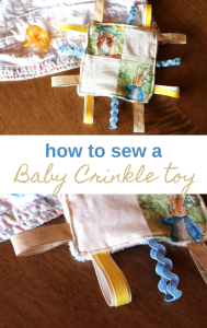 How to Make a Baby Crinkle Toy - Elli Hurst